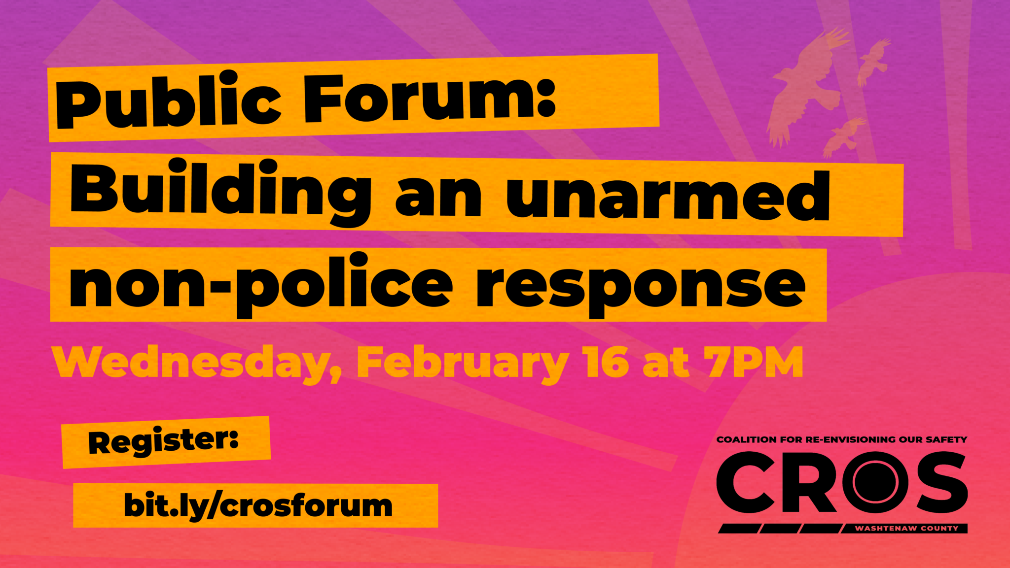 Support Community-Led Unarmed Crisis Response – Interfaith Council for ...